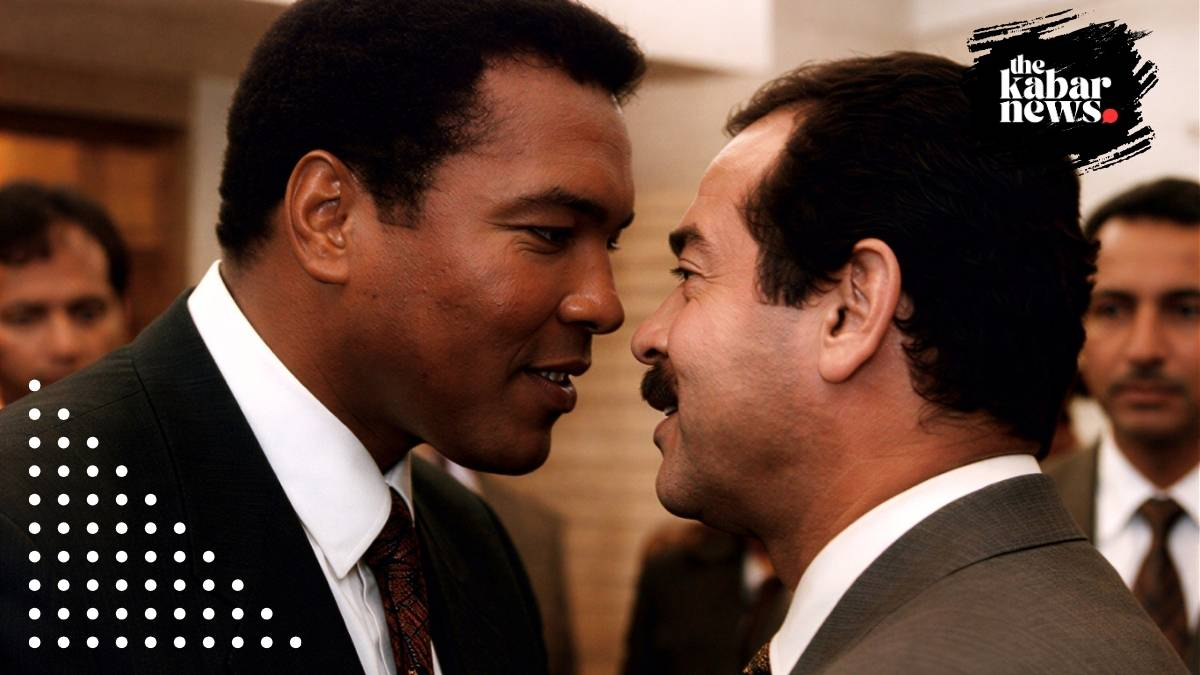 Muhammad Ali Met with Saddam Hussein in Iraq - Thekabarnews.com